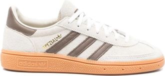 adidas Beige Sneakers Schn&uuml;rung Gummisohle - - Sport - Damen - Beige - 36 2/3 EU