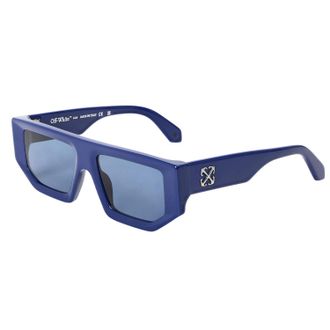 Off-white Off White - Vancouver Rechteckig-Sonnenbrille f&uuml;r Damen (Blau)