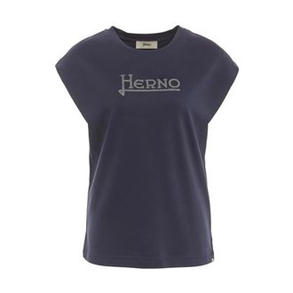Herno Damen, Oberteile, Blau, LGr&ouml;&szlig;e