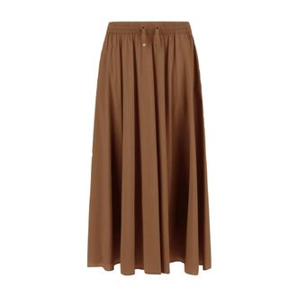 Herno Langer Rock - - Skirts - Damen - Braun - L