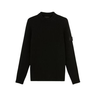 Stone Island Herren, Strickwaren, Schwarzk, XLGr&ouml;&szlig;e