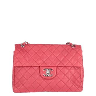 Chanel Pre-owned Cuir sacs-chanel - Femme - Pre-owned - Rouge - Taille: ONE Size