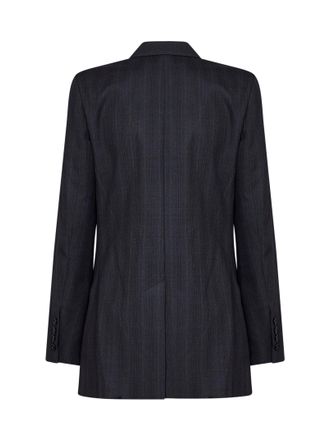 Isabel Marant Womens Blazer Jevima Dark Anthracite Grey Virgin Wool Jacket