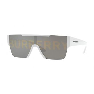 Burberry Homme, Accessoires, Blanc, Taille: 38 MM Lunettes de soleil