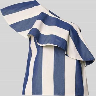 Rich & Royal Blusentop im One-Shoulder-Look