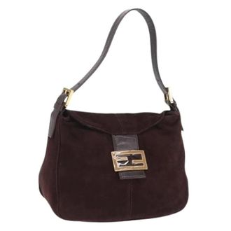 Fendi Sac bandouli&egrave;re vintage Pre-owned - Femme - Pre-owned - Brun - Taille: ONE Size