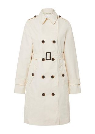 s.Oliver Trenchcoat Outdoor-Mantel Wasserabweisender Trenchcoat im Slim Fit
