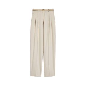 Max Mara Damen, Hosen, Beige, MGr&ouml;&szlig;e