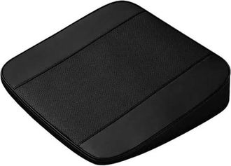 Generic Autositzkissen Keilkissen f&uuml;r FIAT 500 2011-2023, Sitzerh&ouml;hung Auto Entlastet das Stei&szlig;bein Memory Foam Atmungsaktiv Zubeh&ouml;r,Black-4cm