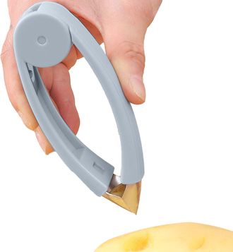 Generico Ananas-Augenentferner | Erdbeerentkerner aus Edelstahl | Zange mit ergonomischem Griff | K&uuml;chenutensilien f&uuml;r Obst, Gem&uuml;se, Kartoffeln, Tomaten und Ki