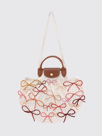 Longchamp Sac &agrave; Main Femme couleur Naturel