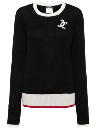 Chanel pull (années 1990-2000) - Noir