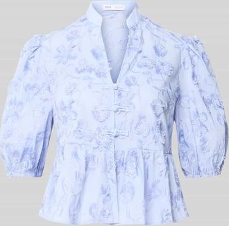 Mango Regular Fit Bluse mit Stitchings Modell CAPUCHIN
