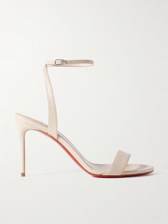 Christian Louboutin Sandales En Cuir Loubigirl 85 - Neutres