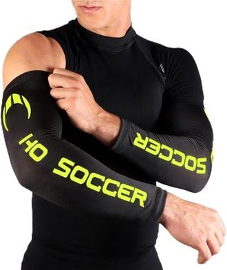 HO Soccer Académie Manchon de Gardien de But, Noir, 10 Jeunesse Unisexe