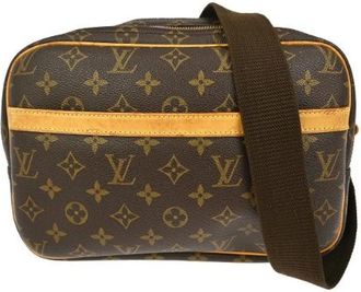 Louis Vuitton unisex, Pre-owned, Brun, Taille: ONE Size Sac bandouli&egrave;re Pre-owned en toile