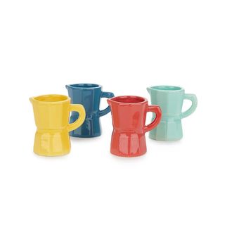 Balvi Espressotassen-Set Moka Farbe Multicolor Espressotassen-Set mit Buntem Design, im Stil der trad