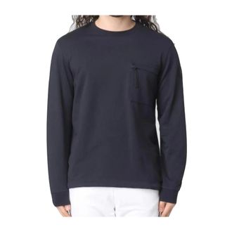 Woolrich Homme, Sweatshirts et sweats &agrave; capuche, Bleu, Taille: M Tricots