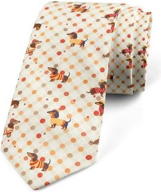 Generic Cravate Pour Hommes Brun Orang&eacute; Fine Tie Tendance Cravate Pour F&ecirc;te C&eacute;l&eacute;brations Mariage
