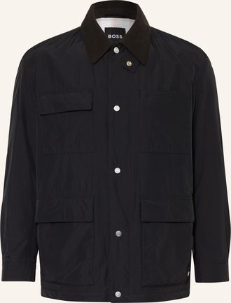 HUGO BOSS Fieldjacket Corpo schwarz
