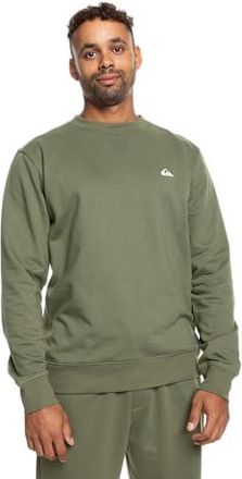 Quiksilver Basic Crew Young Men Sweatshirt, Four Leaf Clover, L Mens