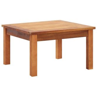 vidaXL Garten-Couchtisch 60x60x36 cm Massivholz Akazie Vidaxl