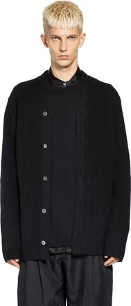 Comme Des Garçons MAN BLACK SWEATSHIRTS