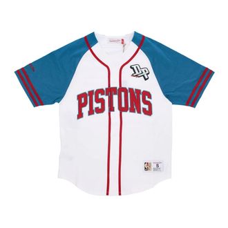Mitchell & Ness NBA &Uuml;bungstag Trikot Detroit Pistons - - Tops - Herren - Mehrfarbig - L