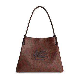 Etro Femme, Sacs, Brun, Taille: ONE Size Sac &agrave; Bandouli&egrave;re Marron Style &Eacute;l&eacute;gant