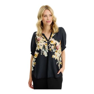 In Front Blusen & Hemden - - Blouses & Shirts - Damen - Schwarzk - XL