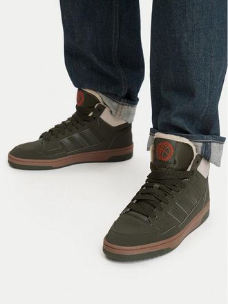 adidas Sneakers Rapid Court Mid Winterized Shoes KI3908 Gr&uuml;n