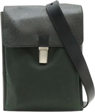 Louis Vuitton Pre-owned Sac bandouli&egrave;re Taiga Saratov PM - Homme - Pre-owned - Vert - Taille: ONE Size