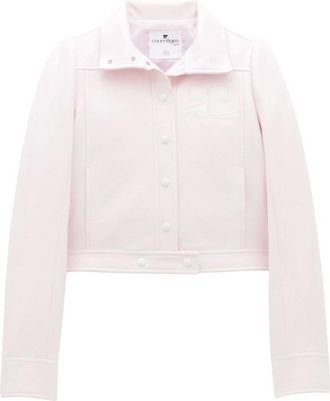 Courr&egrave;ges Femme, Vestes, Rose, Taille: 40 FR Reedition Vinyl Jacket