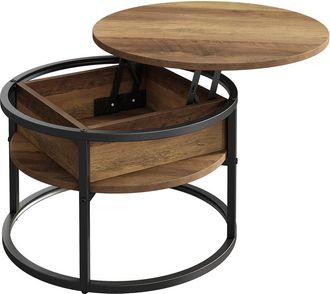 Vicco Couchtisch Marlo, Holz, 57 x 57 cm