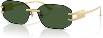 Versace Femme, Accessoires, Jaune, Taille: 58 MM Ve2274 Lunettes de soleil