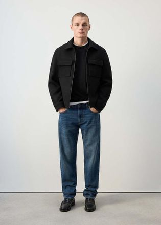 Mango Veste beime-f noir - Homme - XXL - MANGO MAN