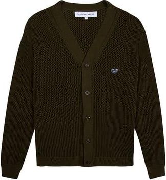Maison Labiche Cardigan Lhomme avec patch coeur