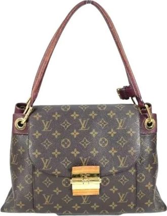 Louis Vuitton Pre-owned Sac bandouli&egrave;re fourre-tout en toile monogramme - Femme - Pre-owned - Brun - Taille: ONE Size