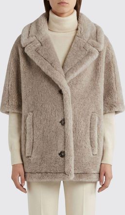 Max Mara Pelzmantel MAX MARA Damen Farbe Moosgr&uuml;n