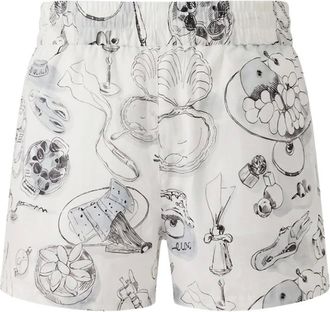 Jacquemus Homme, Shorts, Blanc, Taille: S Shorts d&eacute;contract&eacute;s