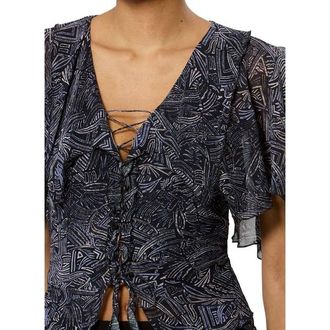 Isabel Marant Blouse ajust&eacute;e Thanais en soie