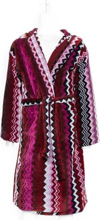 Missoni Home Zigzag-print Hooded Bathrobe