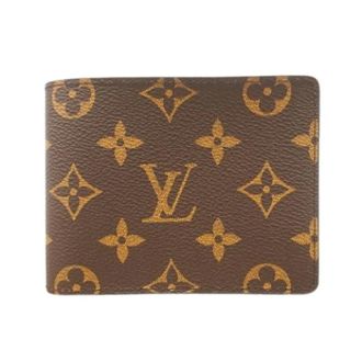 Louis Vuitton Pre-owned Bill wallet (bi-fold) - - Pre-owned - Herren - Braun - ONE SIZE