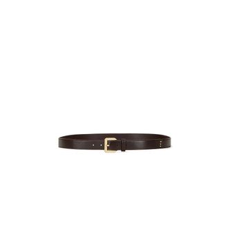Oltre Femme, Accessoires, Brun, Taille: L/Xl Ceinture en cuir v&eacute;ritable