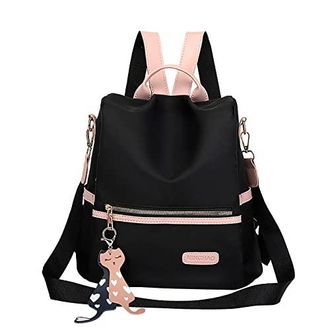 Generic Nouveau sac &agrave; dos f&eacute;minin l&eacute;ger et tendance en tissu r&eacute;sistant &agrave; leau pour le quotidien et les