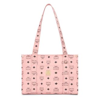 MCM Mcm, Femme, Sacs, Rose, Taille: ONE Size Sac fourre-tout