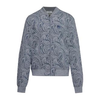 Etro Bomberjacke mit Paisley-Print - - Jackets - Herren - Grau - XL