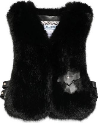 Blugirl Femme, Vestes, Noir, Taille: ONE Size Manteau &Eacute;l&eacute;gant Femme Aw25