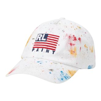 Polo Ralph Lauren Baumwoll-Cap mit Spray-Paint-Effekt - - Accessories - Herren - Mehrfarbig - ONE SIZE