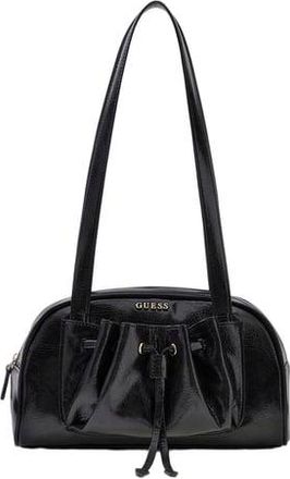 Guess Sac port&eacute; &eacute;paule effet cuir verni